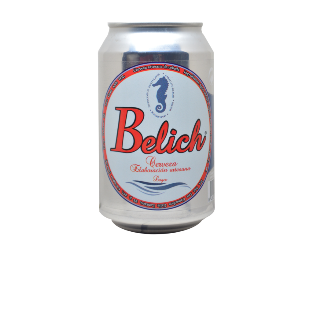 Cerveza Belich Lager (Lata 33 cl.) - Cervezas Artesanas Belich